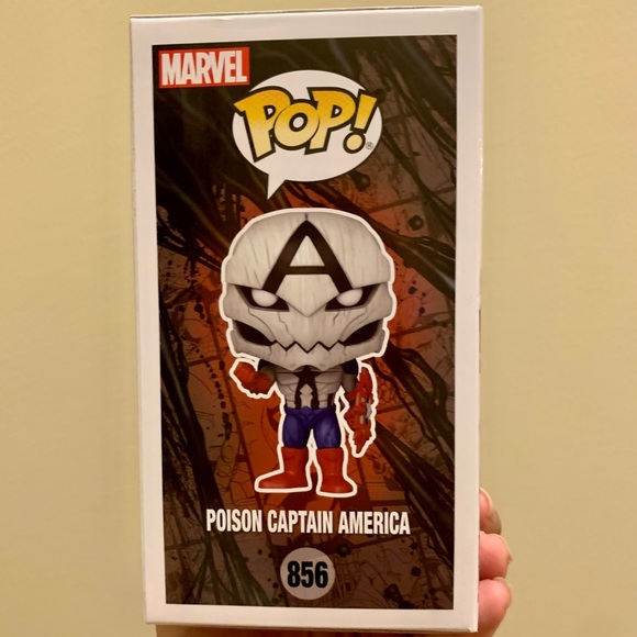 Funko | Accents | Nib Marvel Venom Poison Captain America Exclusive ...